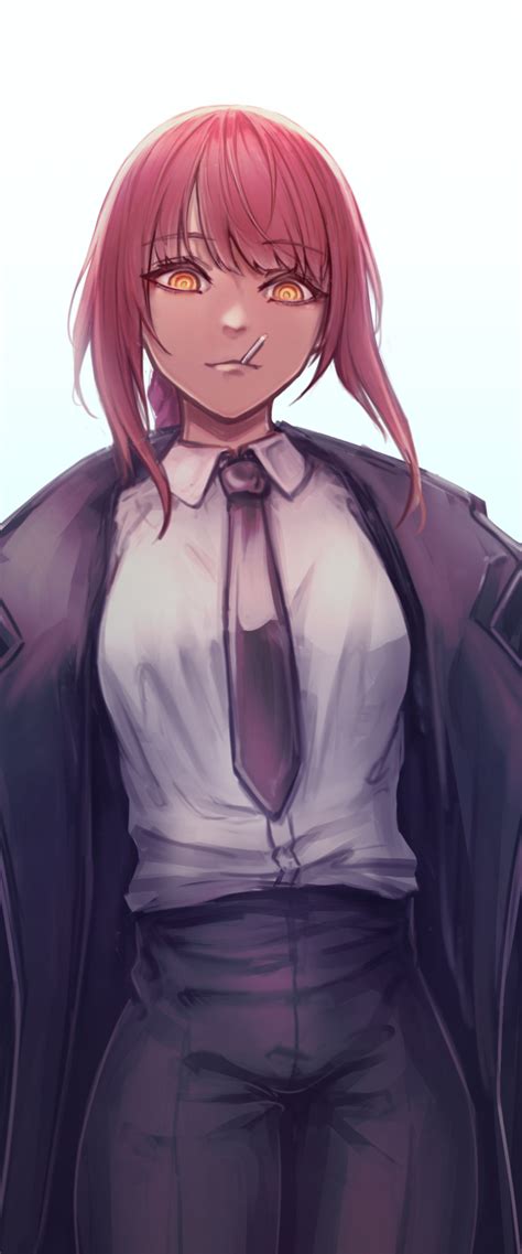 X Makima Cool Chainsaw Man Digital X Resolution Wallpaper Hd Anime K Wallpapers