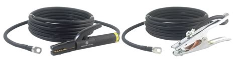 500 Amp Welding Leads Assembly Set Terminal Lug Connector 20 Awg