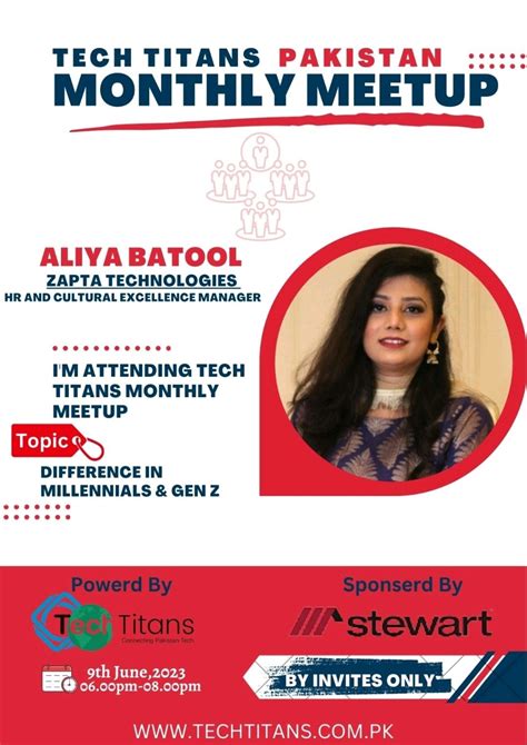 Techtitans Pakistan Monthly Meetup Aliya Batool