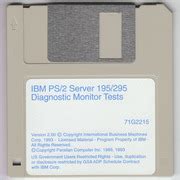 IBM PS 2 Server 195 295 Diagnostic Monitor Tests V2 00 71G2215 IBM Corporation Free