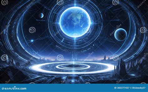 Tomorrow S Tech Quest: DataEclipse S QuantumQuotient Journey. AI Generate Stock Illustration ...
