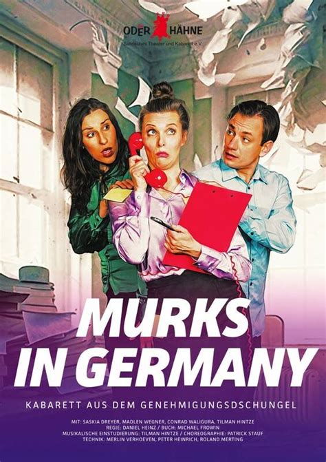 Murks In Germany Die Bürokratie Kabarett Show 20 04 2023 19 30