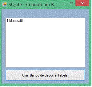 VB NET Acessando O SQLite Com O VS