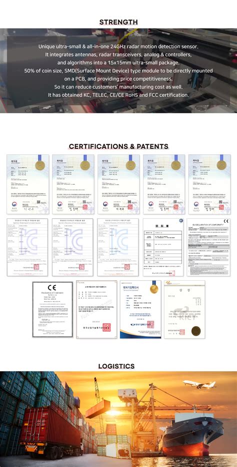 Mcu I2c接口智能传感器模块高质量低功耗检测雷达传感器模块 [ums]aim24 Sc Buy 内部算法超节能雷达运动检测传感器 [ums] Aim24 Sc传感器模块 带电容触摸雷达