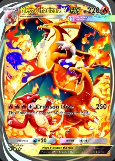 Mega Charizard Y Ex Crimson Blaze 87 103 3 Stars Pokémon Tcg Pocket