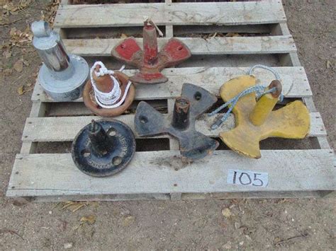 Six Boat Anchors Ziemer Hilbrands Auctions