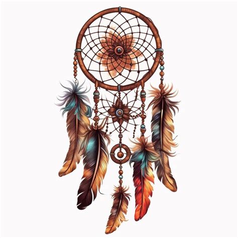 Premium Ai Image A Dream Catcher