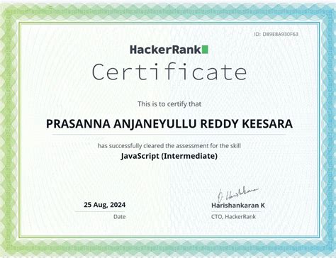 Javascript Hackerrank Skillassignment Webdevelopment Programming