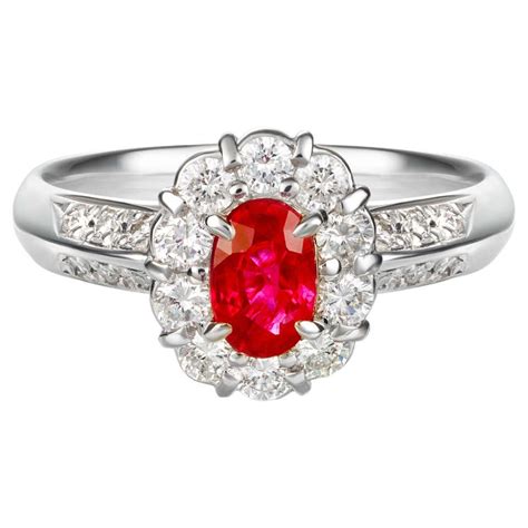 Natural 3 04 Carat Unheated Vivid Red Ruby A Rare Treasure For Luxury Collector For Sale At