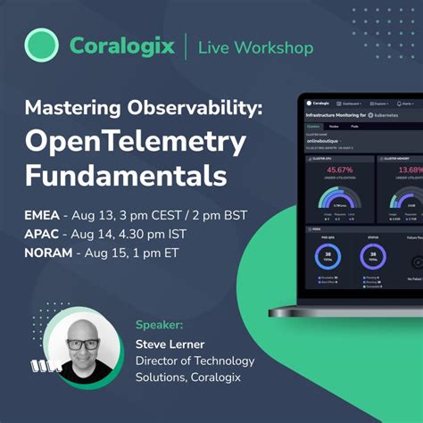 Tanya Sinha On Linkedin Observability Opentelemetry Webinar Techlearning Coralogix