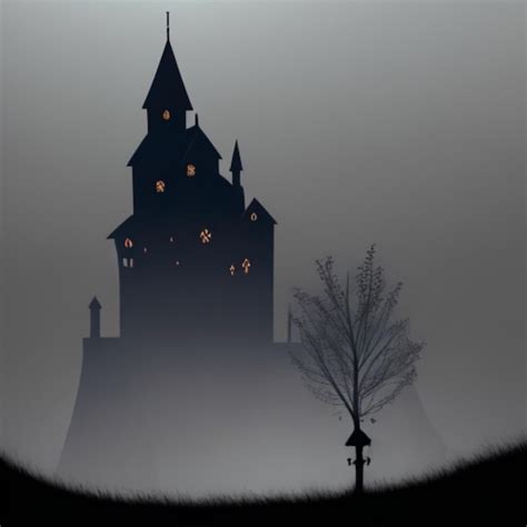Premium Ai Image The Gost House