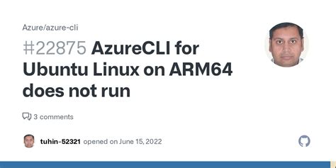 AzureCLI For Ubuntu Linux On ARM Does Not Run Issue Azure Azure Cli GitHub