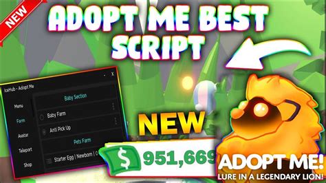 UPDATED Adopt Me Script PASTEBIN 2023 AUTOFARM SET AURA PET FARM YouTube