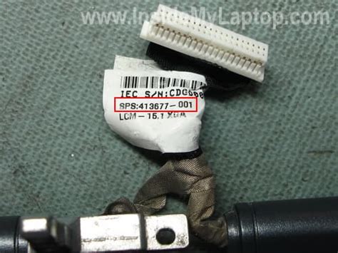 How To Remove Display On HP Compaq Nc Inside My Laptop