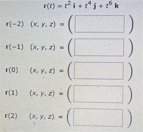 Solved Sketch The Curve With The Given Vector Equation By Chegg