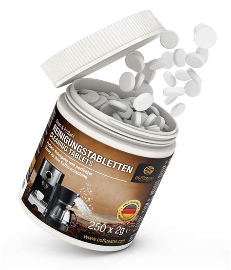 Coffeeano Reinigungstabletten für Kaffeevollautomaten und ...