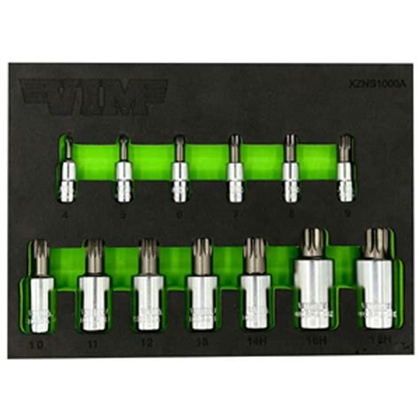 Xzn Triple Square Socket Set 13 Piece