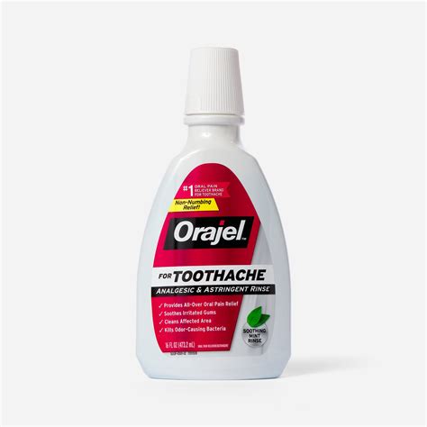Orajel 2x Antiseptic Mouth Sore Rinse Review Wisdom Tooth 47 Off