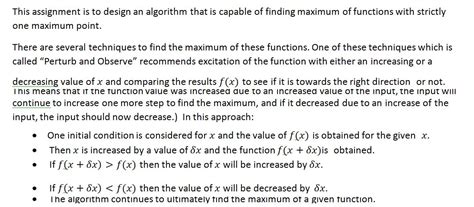 Solved 1 Explain The Operation Of The Mppt Simulink Block
