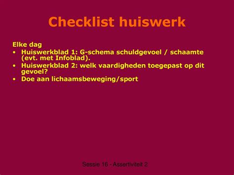 Assertiviteit 2 Sessie Ppt Download