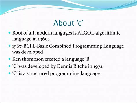 C Programming Ppt