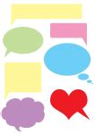 Colorful Speech Bubbles Free Stock Photo Public Domain Pictures