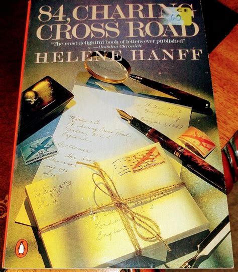 84 Charing Cross Road By Hanff Helene By Helene Hanff Goodreads
