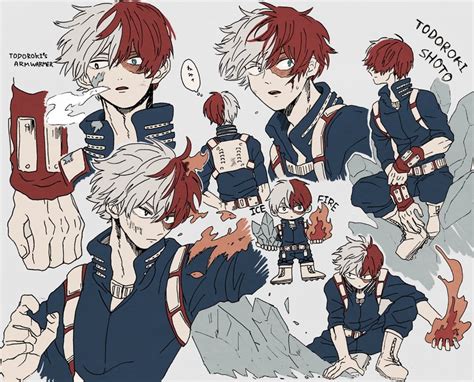 Todoroki Shouto Boku No Hero Academia Drawn By Xxjammm Xx Danbooru