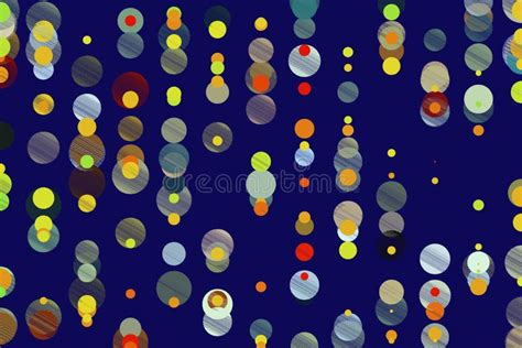 Background Abstract Geometric Messy Random Line Circles Pattern For Design Color Details