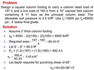 Lec 11 Load Transfer To The Footing Pptx