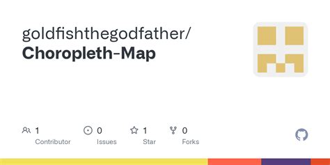 GitHub Goldfishthegodfather Choropleth Map