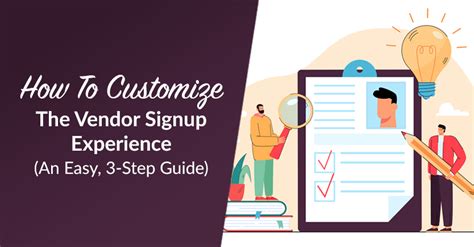 How To Customize The Vendor Signup Experience In 3 Steps