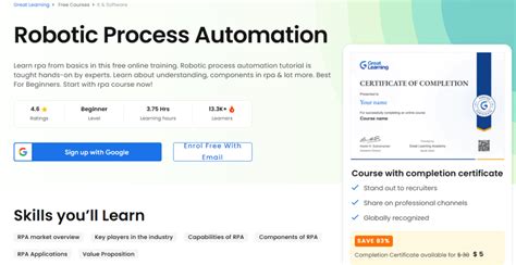 15 Best Robotic Process Automation Courses To Take In 2025