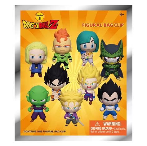 Dragon Ball Z Figural Bag Clip Series 5 Shop Action Figures And Dolls