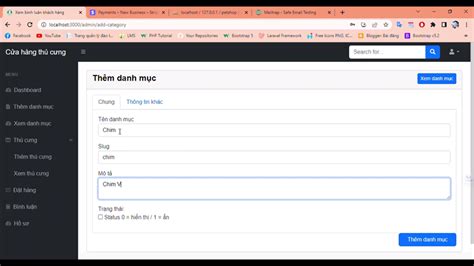 Website Quản lý cửa hàng thú cưng PHP laravel Sàn giao dịch source code chia sẻ mã nguồn hàng