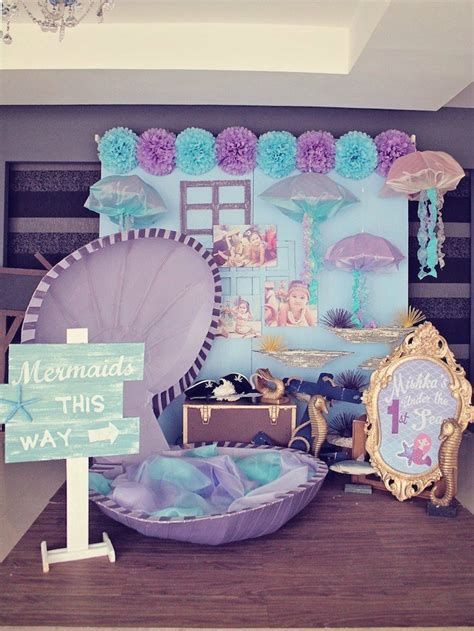 The Little Mermaid Diy Party Tried Making A Coral Reef Out Of Spray