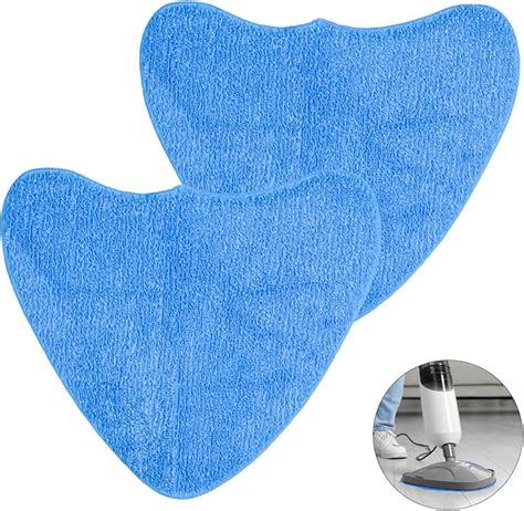 Xuiiosookp 2 Pcs Microfiber Steamer Mop Pads Microfiber Steam Mop Pads