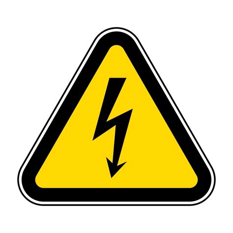 Danger High Voltage Sign Vector High Voltage Danger Stock