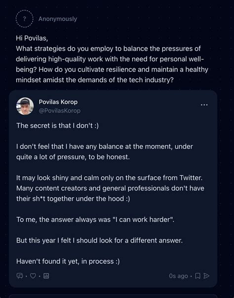 How Do I Maintain Work Life Balance Answered This Anonymous Question