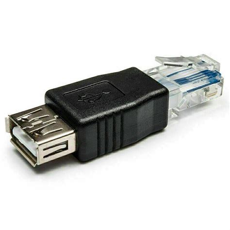 Usb 2 0 Type A Female To Rj45 Male Pc Ethernet Lan D9 Z G9z9 Hot Adapter F9w5 Ebay Australia