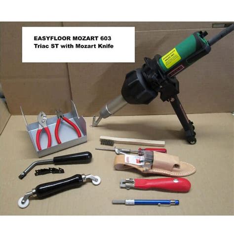 Leister Triac St Welding Kit Wmozart Knife And Easyfloor