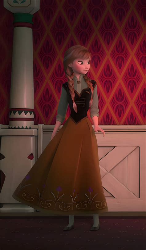 Princess Anna Full Body By Creativet01 On Deviantart