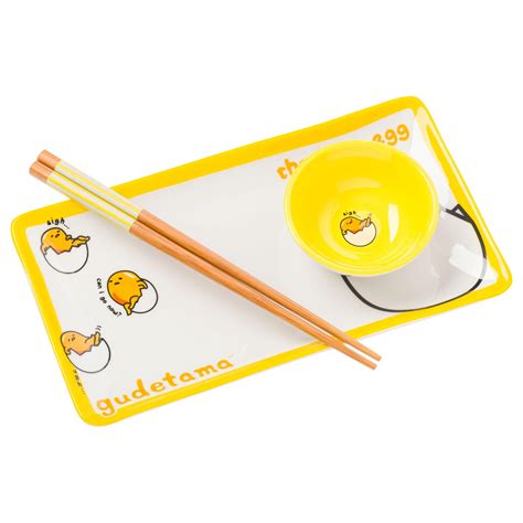 Silver Buffalo Sanrio Hello Kitty And Friends Gudetama