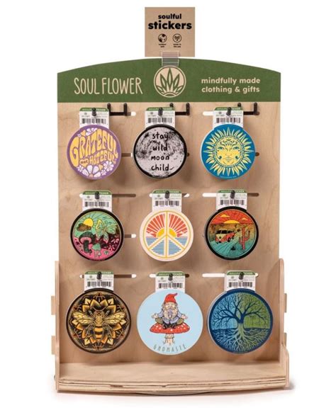 Diy Sticker Display Ideas Soul Flower Blog Craft Market Display