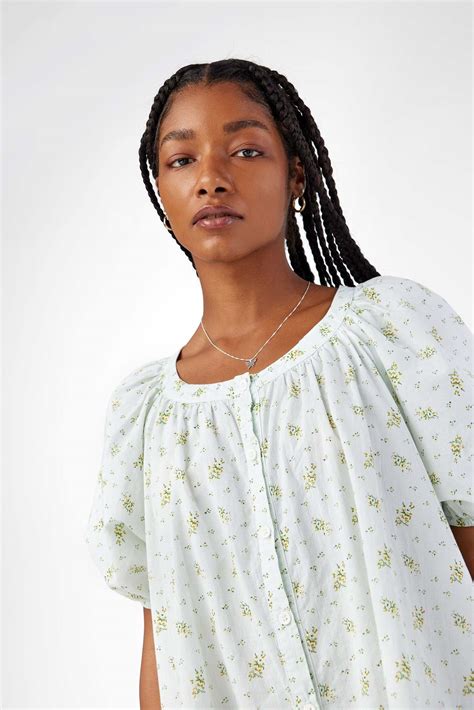 Lacausa Ash Mini Dress Green Rose Garmentory