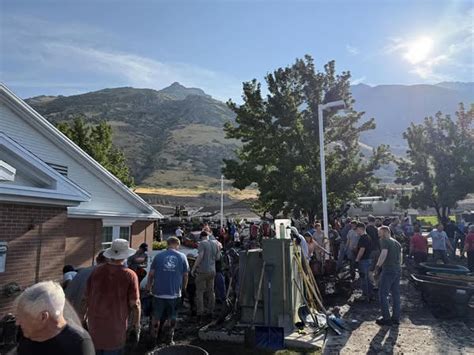 Provo Residents Clean Up After Mudslide Caused By Buckley Draw Fire
