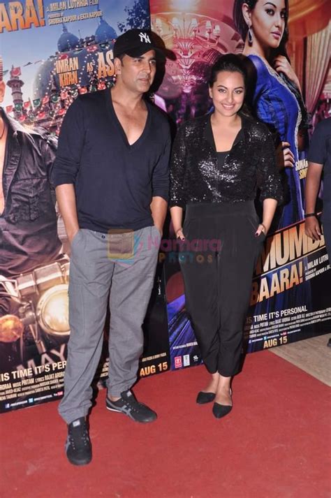 Akshay Kumar Sonakshi Sinha At 3rd Promo Launch Of Once Upon A Time In