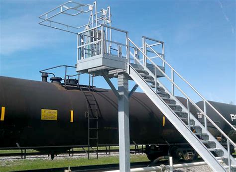 Railcar Loading Platforms Railcar Fall Protection