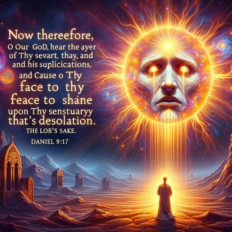 What Does Daniel 9 17 Mean Bible Art