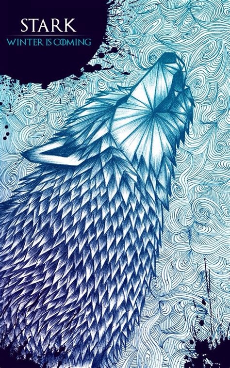 Game Of Thrones Fan Art Series — Geektyrant Stark Varg Wallpaper